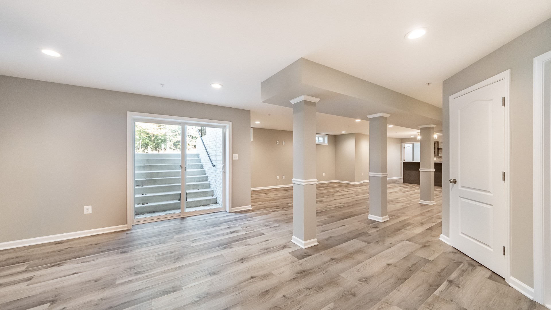 Large Basement Remodel with Theater Room and Wetbar - Accokeek, MD