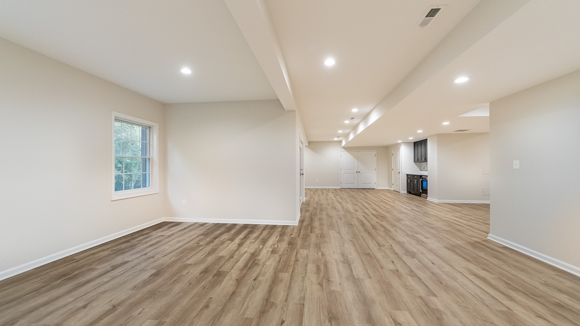 Bright Basement Living Space