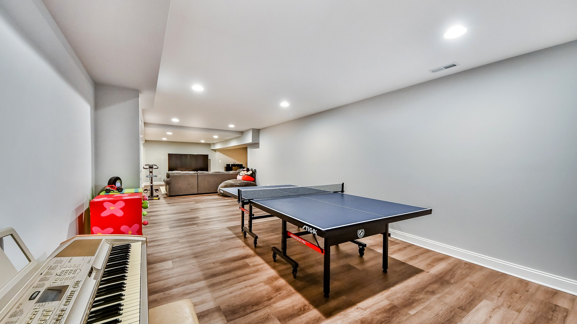 Relax in a Spacious Basement Remodel