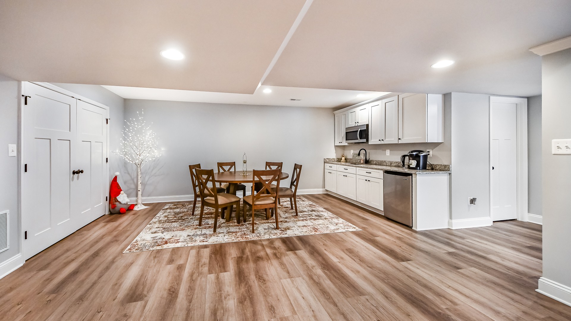 Relax in a Spacious Basement Remodel