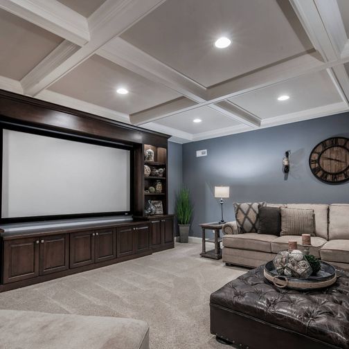 Basement High-end-ceiling-designs | BasementRemodeling.com ideas