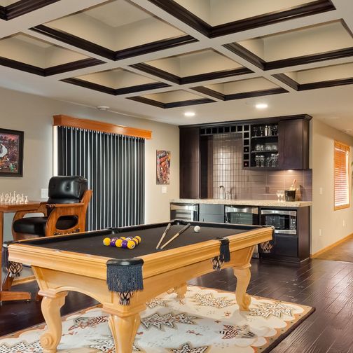 Basement High-end-ceiling-designs | BasementRemodeling.com ideas