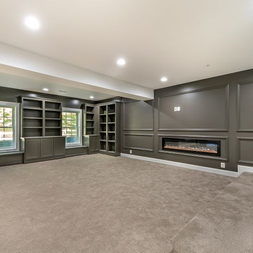 Custom-cabinetry-shelving Built-ins-and-shelving for your basement ...
