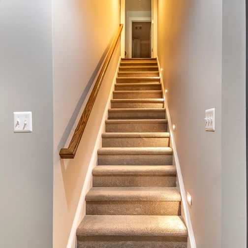 Stair-steps Stairs-and-railing for your basement | BasementRemodeling ...