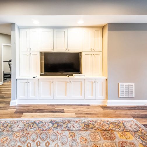 Custom-cabinetry-shelving Built-ins-and-shelving for your basement ...