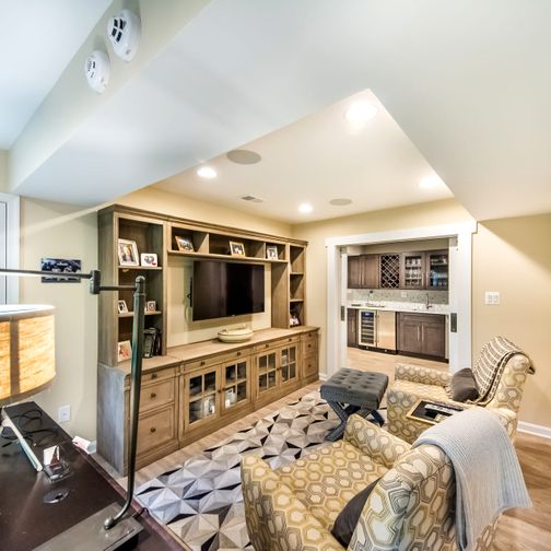 Custom-cabinetry-shelving Built-ins-and-shelving for your basement ...