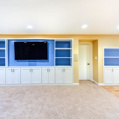 Basement Basic-media-rooms | BasementRemodeling.com ideas