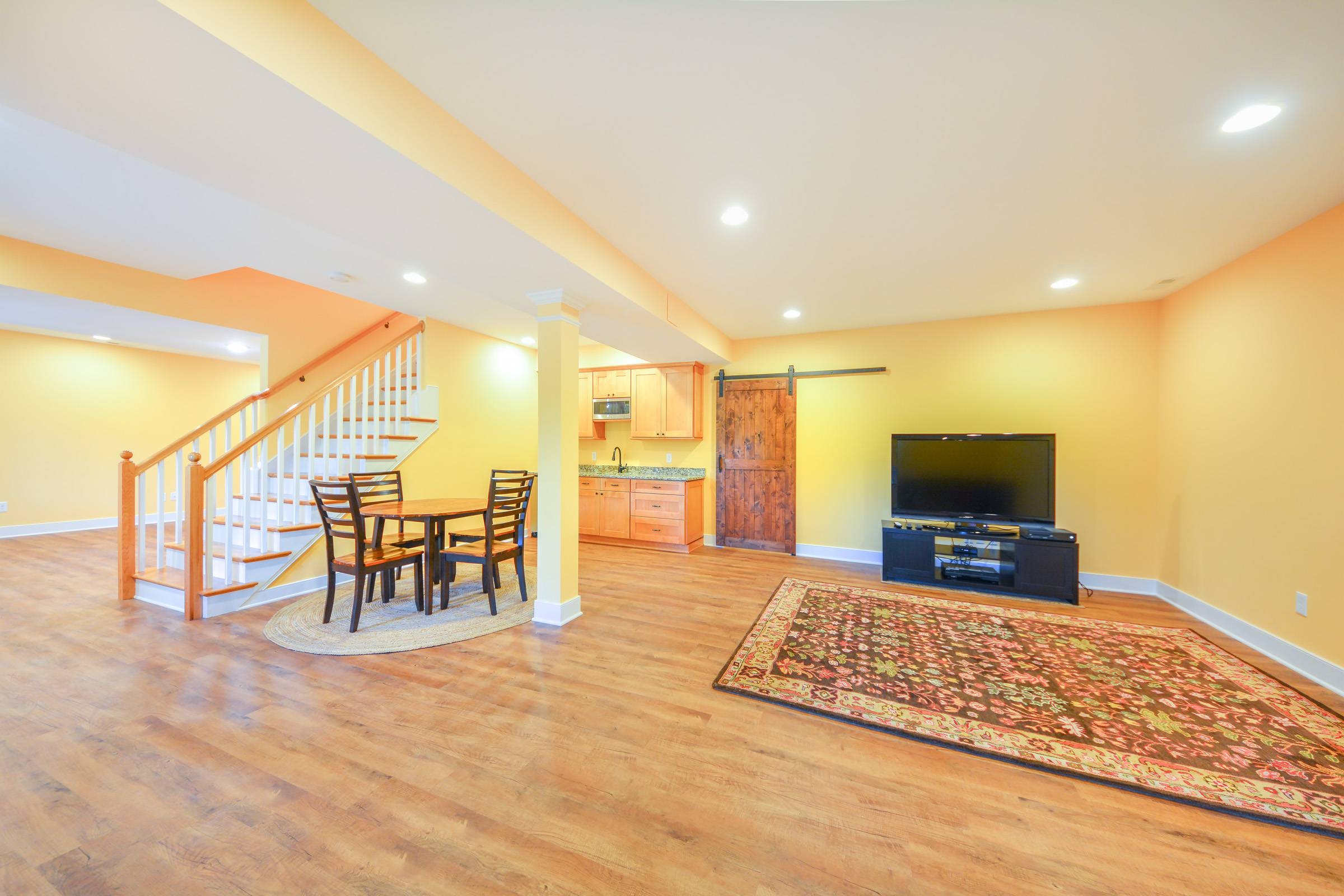 Basement Finishing / Remodeling Project in Edgewater, Maryland